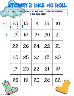 Classroom Freebies Too: Spring/Easter +10 Dice Rolls