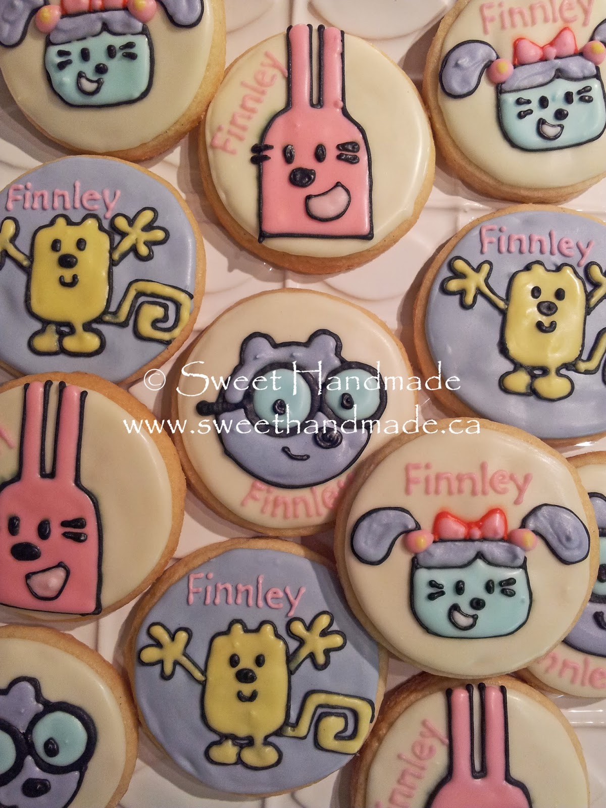 Sweet Handmade Cookies: Wow! Wow! Wubbzy! Cookies