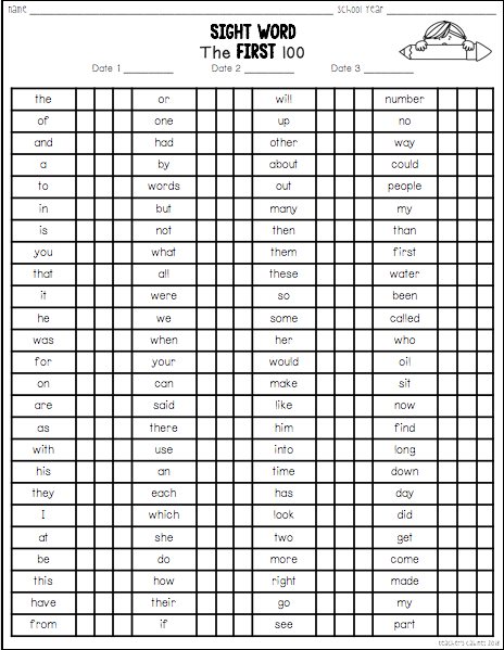 Teacher's Cabinet: The Ultimate Sight Word Challenge