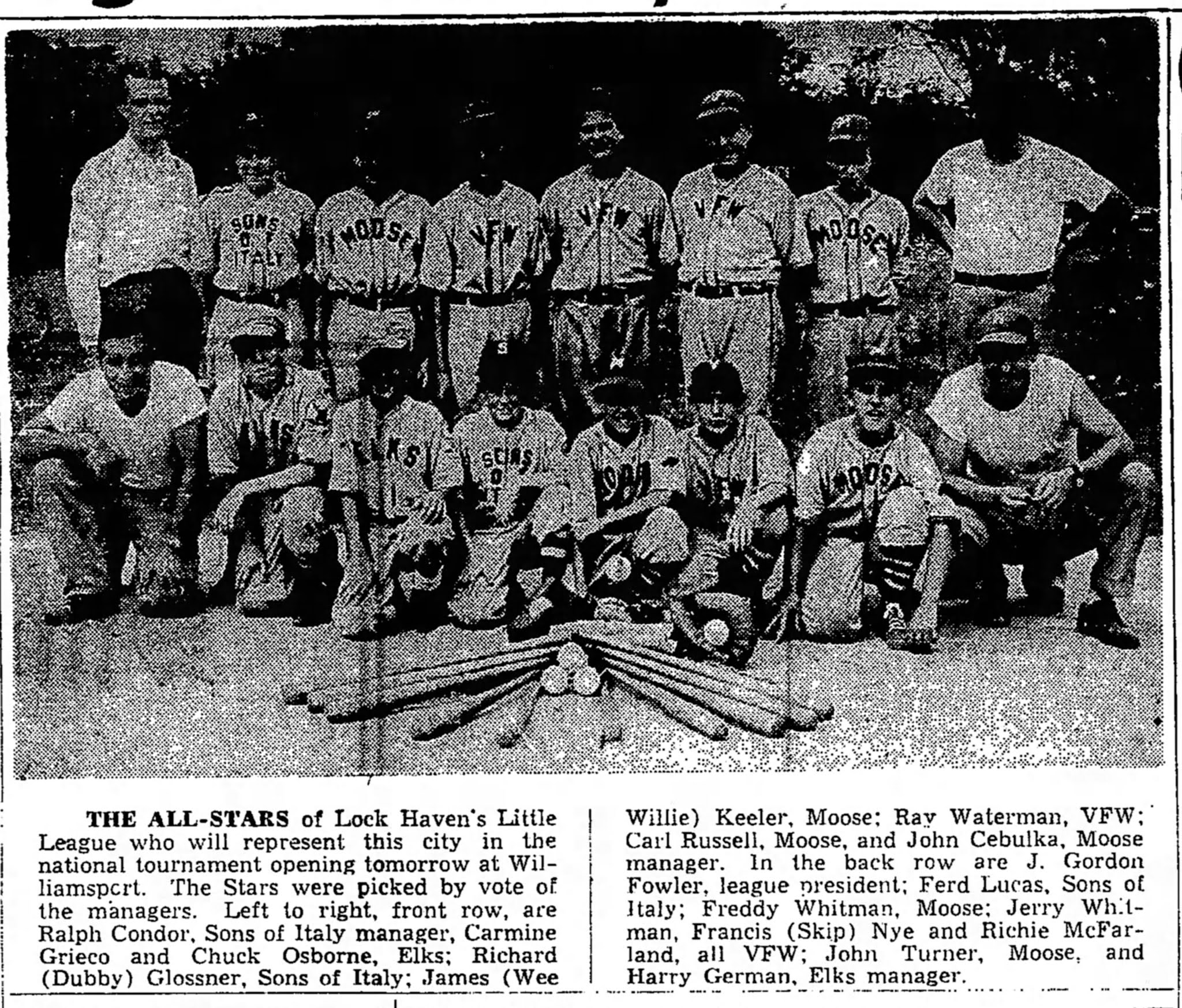 Valley Girl Views: The First Little League World Series, Williamsport 1947