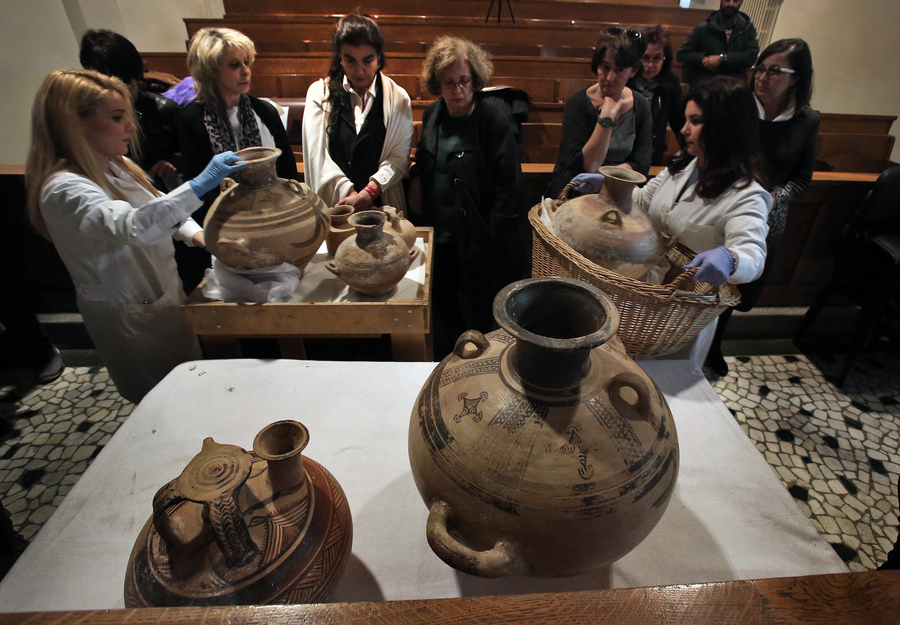 Περιοδική έκθεση στο Μουσείο του Ηρακλείου με επαναπατρισμένες ...