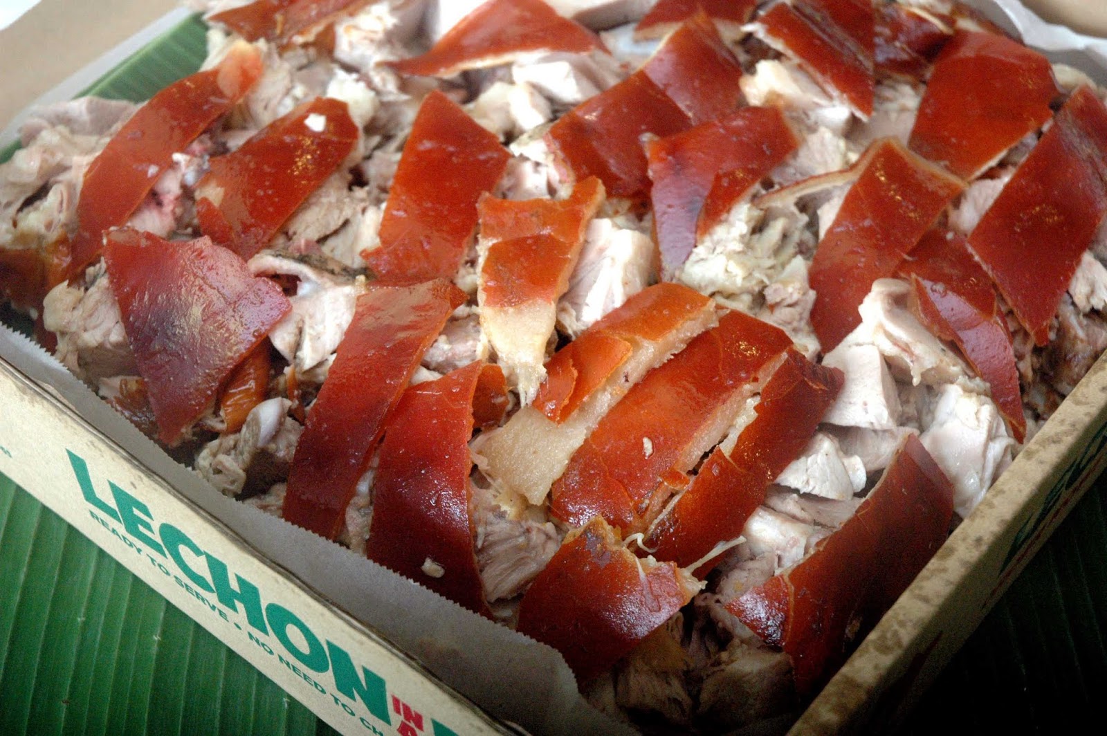 DUDE FOR FOOD: Happiness in a Box: The New Lechon-In-A-Box by Lydia's ...