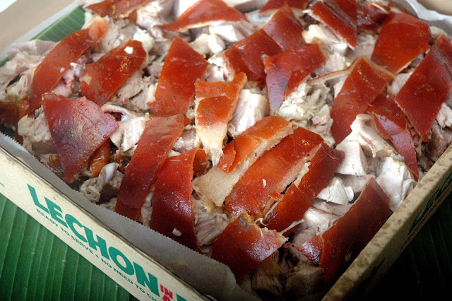 DUDE FOR FOOD: Happiness in a Box: The New Lechon-In-A-Box by Lydia's ...