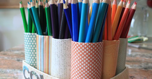 Paper Craft Workshop: Organizing Your Craft Space -Pens, Pencils And ...