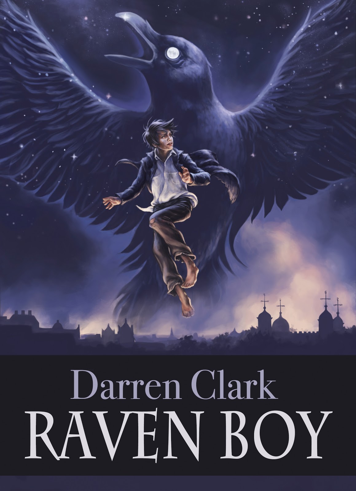 Bridget Monro Illustration: book cover and inside illustration- raven boy