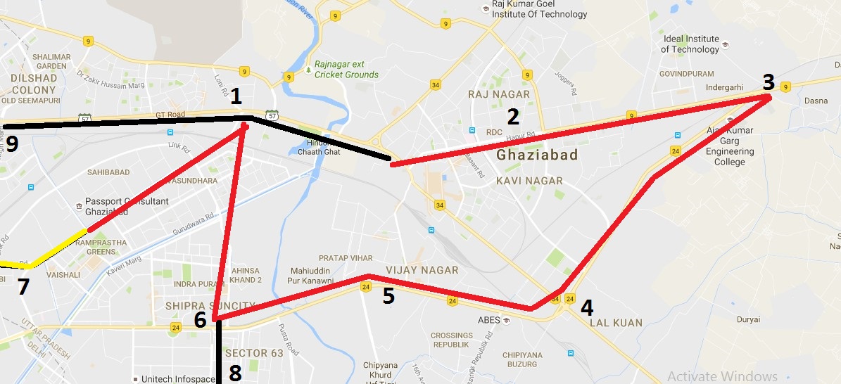 Ghaziabad Metro Plan | Present & Future - Working & Under Construction ...