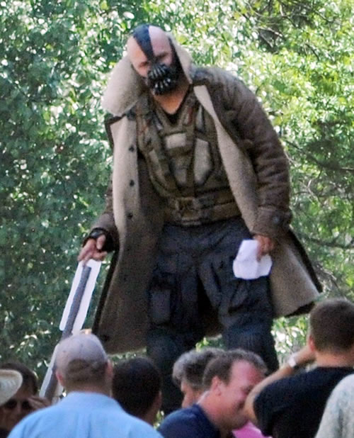 Batman Forever Brasil: Imagens Batman vs Bane no set de filmagem