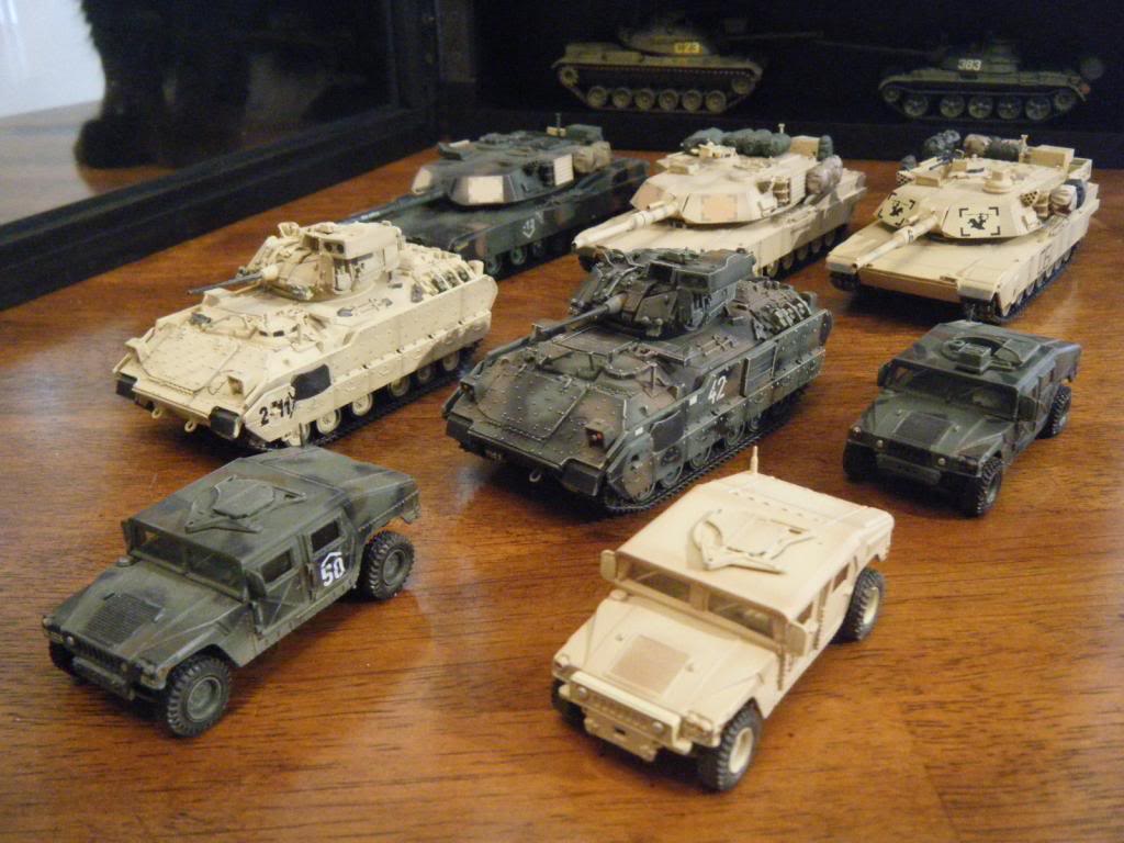 1/72 Scale Tanks