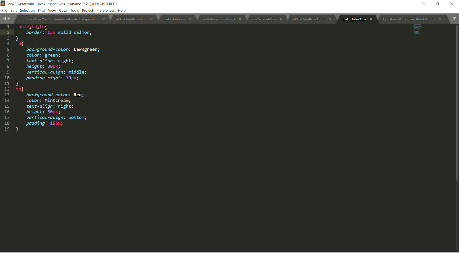 Menyajikan CSS untuk Memformat Tampilan Multimedia & Tabel - Serba ...