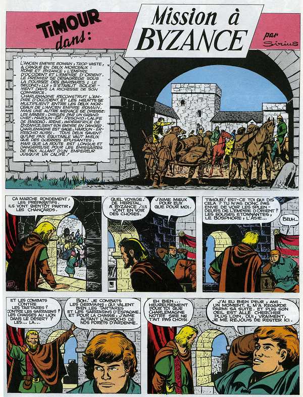 Seulement BD: Les Timour 12. Timour d'Armor / 13. Mission à Byzance ...