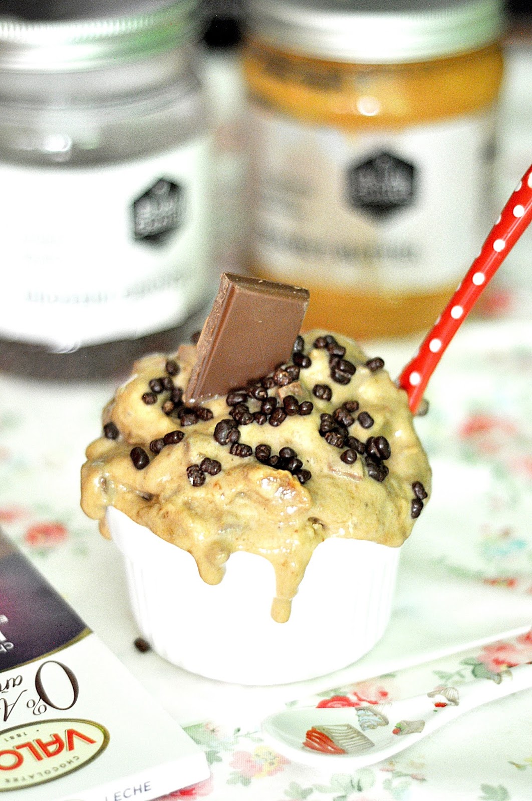 OBSESIÓN CUPCAKE: Helado Fit de Plátano, Mantequilla de Cacahuete y ...