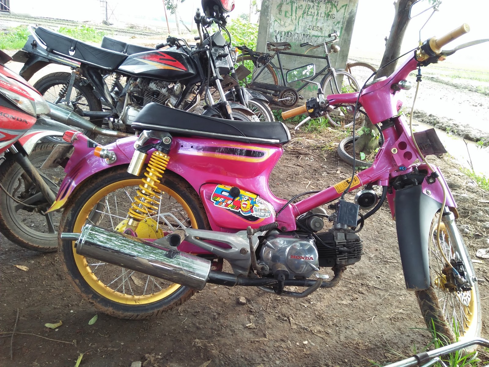 MODIFIKASI C70 RACING STRUK 2mm