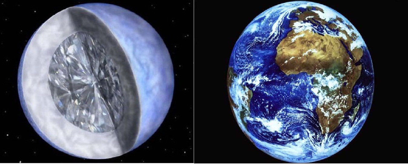 SOLYMONE BLOG: A DIAMOND BIGGER THAN EARTH?