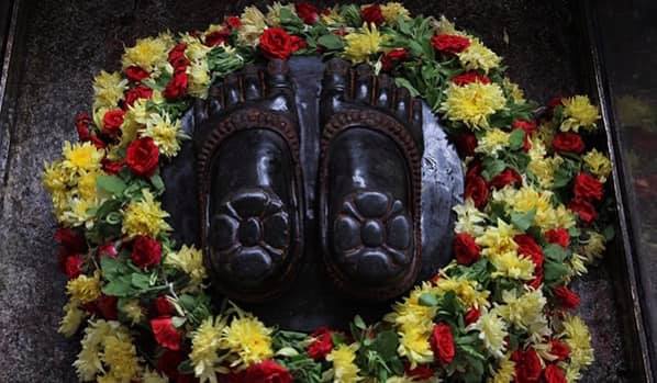 Srivari Padalu at Tirumala