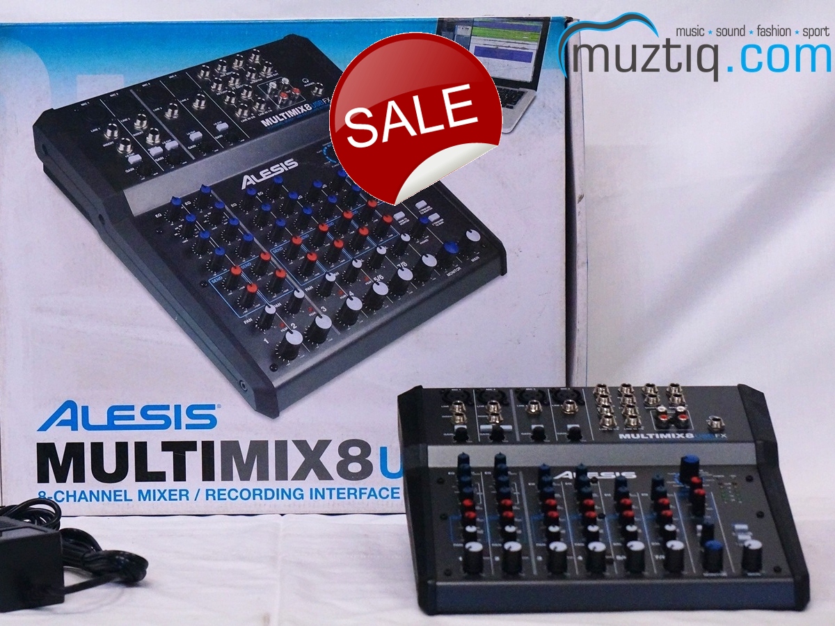ALESIS Multimix 8 USB FX Mixer | M U Z T I Q