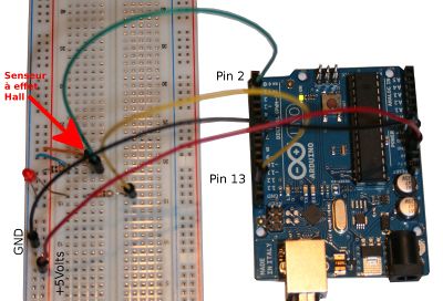 Un senseur à Effet Hall parfait pour Arduino - MCHobby - Le Blog