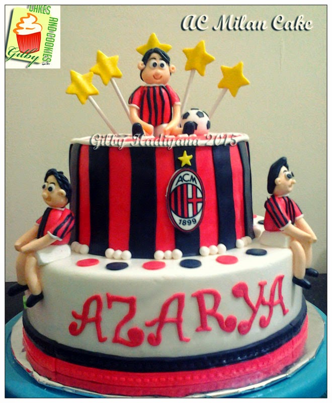 AC Milan Cake Tier