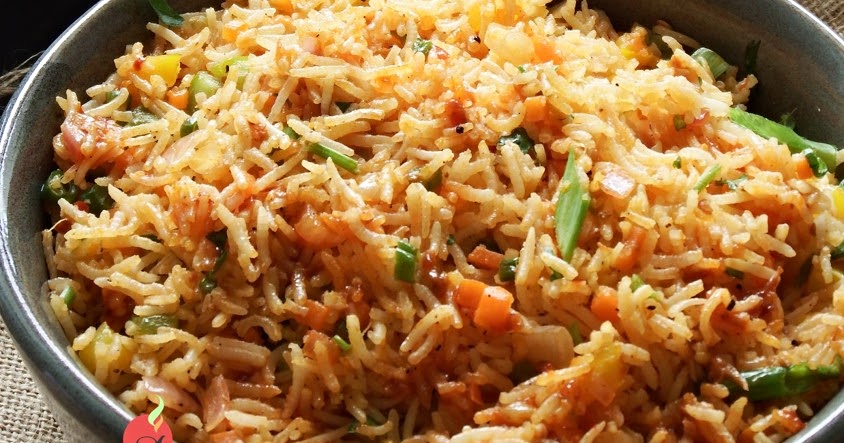 Schezwan Veg Fried Rice