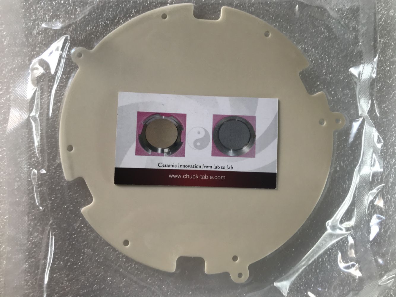 semiXicon: High Precision Machining (Ceramic) Wafer Carrier/Chuck etc