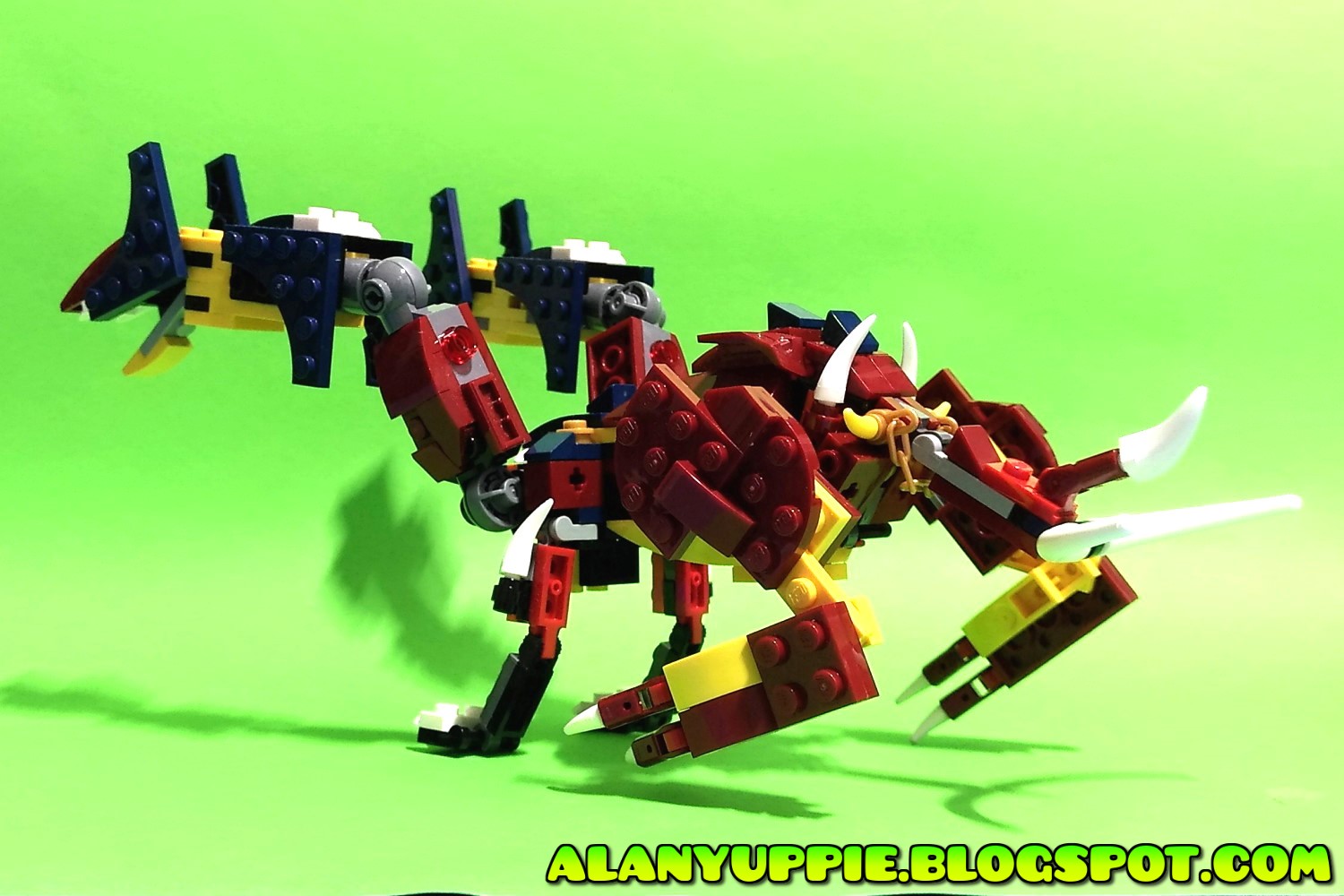 Alanyuppie's LEGO Transformers: LEGO Transformer 2 Headed Dragon from ...