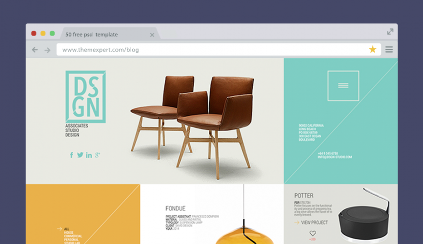 145+ Best Free PSD Website Templates | Graphic Design Resources