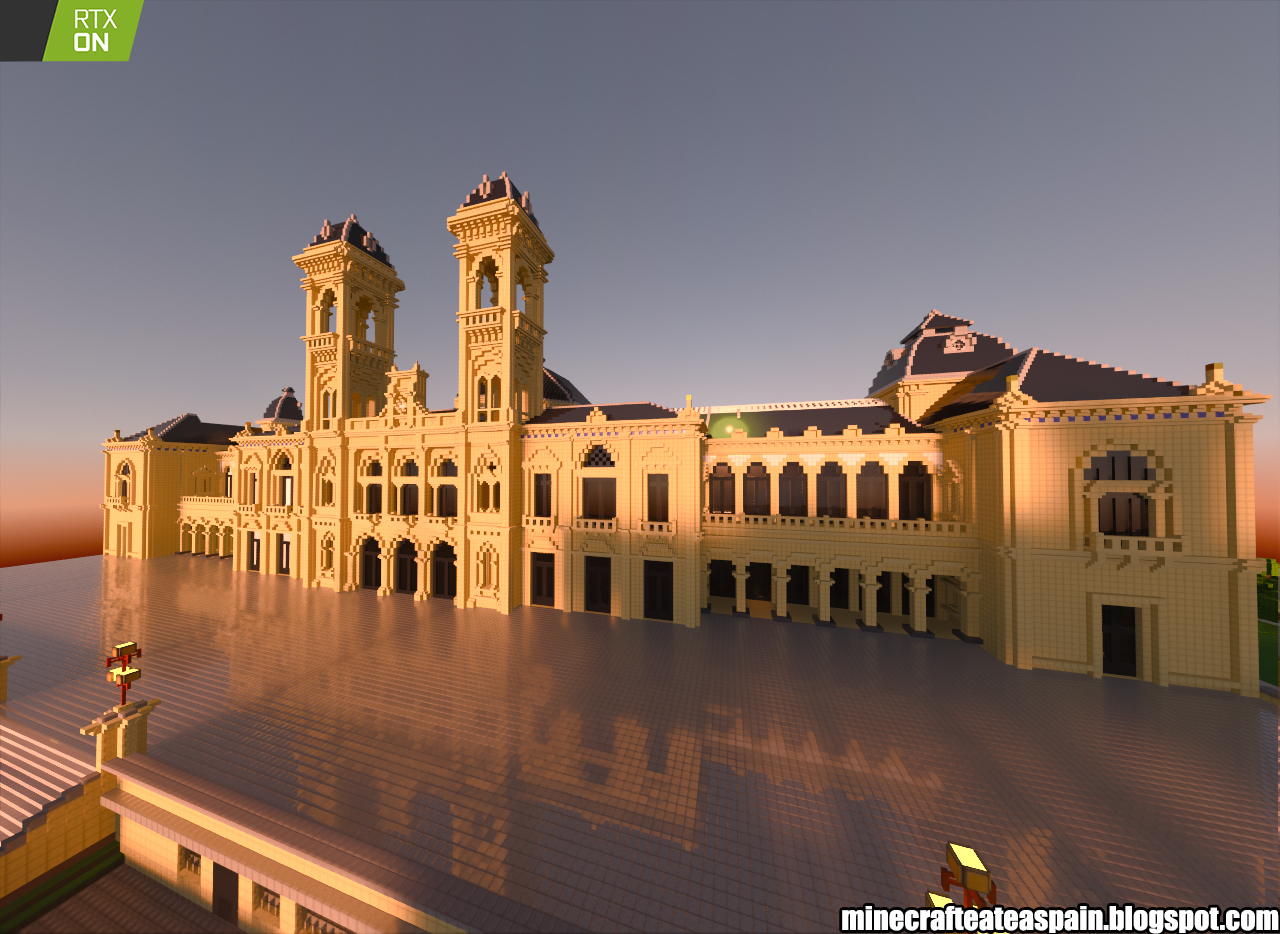 Minecrafteate en RTX, Nº23: Replica del Ayuntamiento de San Sebastian ...