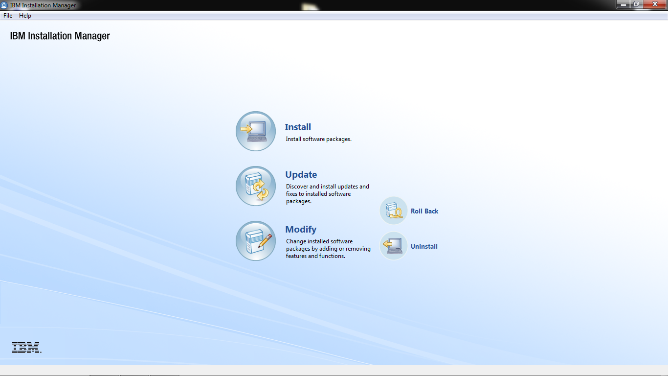 IBM WebSphere Application Server: Installing packs on Web Server plugin ...
