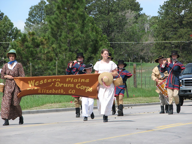 Western Plains Fife and Drum Corps: Elizabeth Stampede Parade, 2013