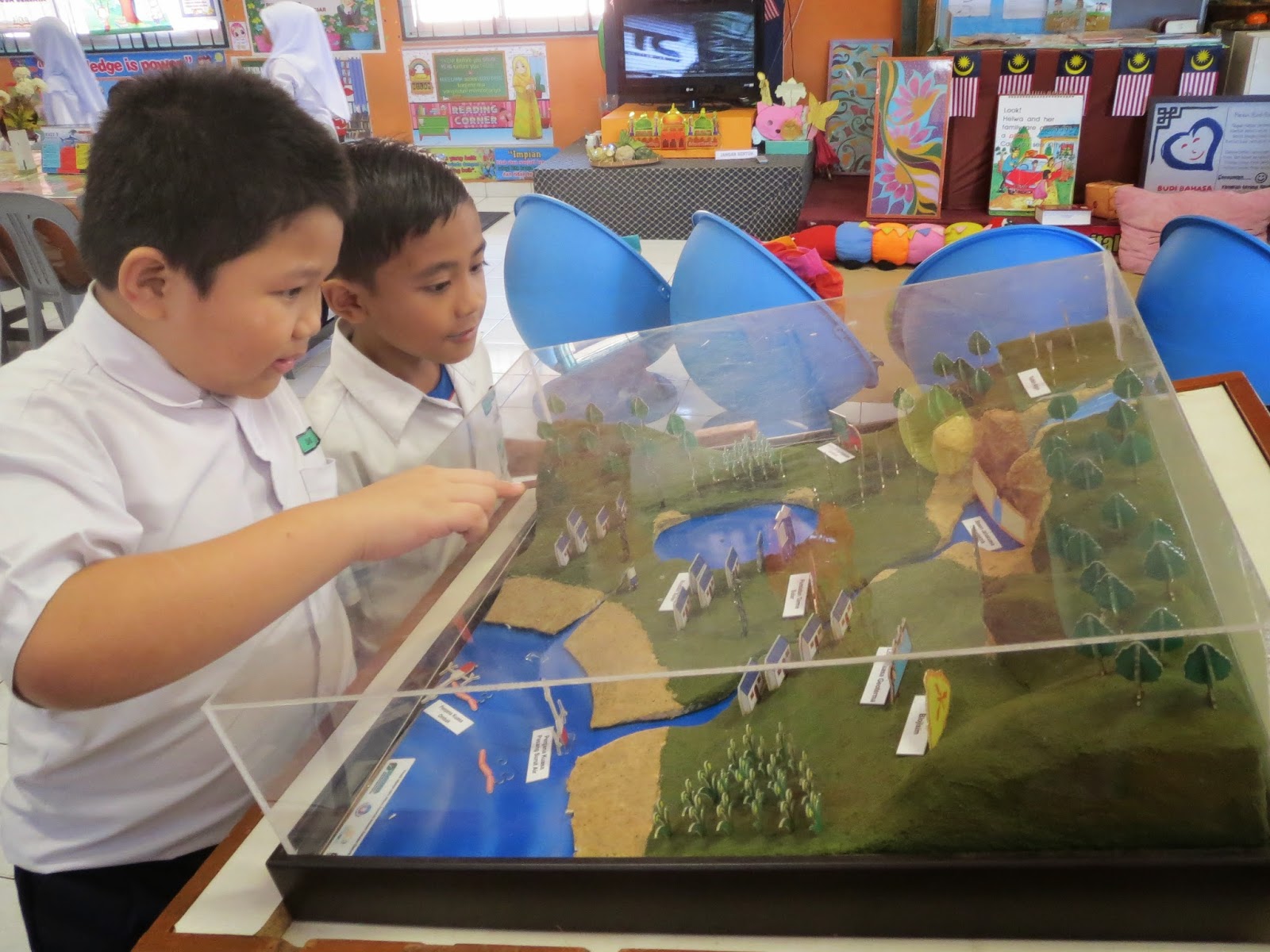 PUSAT SUMBER SEKOLAH: DIORAMA