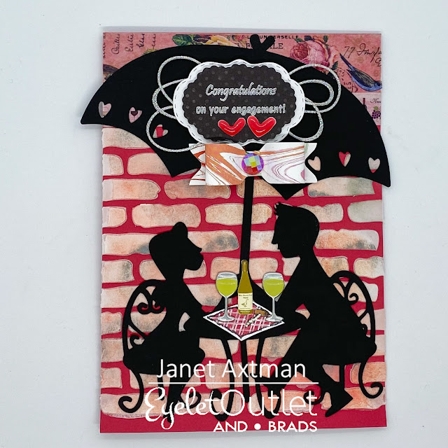 Engagement Toast with Eyelet Outlet - SugarShine Designs