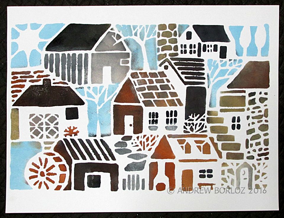 Andrew's Creativity: Newest Stencils from StencilGirl Products