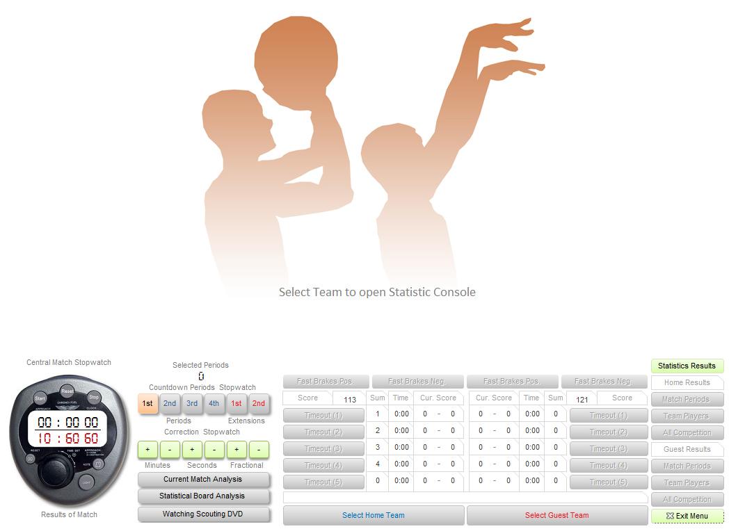 Basketball Statistics Suite Tools Silver Edition©