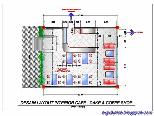 Belajar & Berbagi Ilmu: Desain Cafe (Dulux Young Competition)