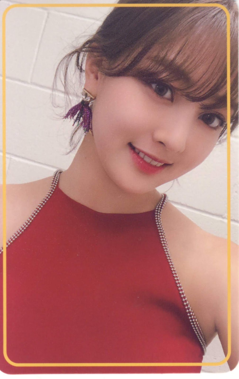 kpop scans: Jihyo ( Twice ) - Fancy you seventh mini album photocard