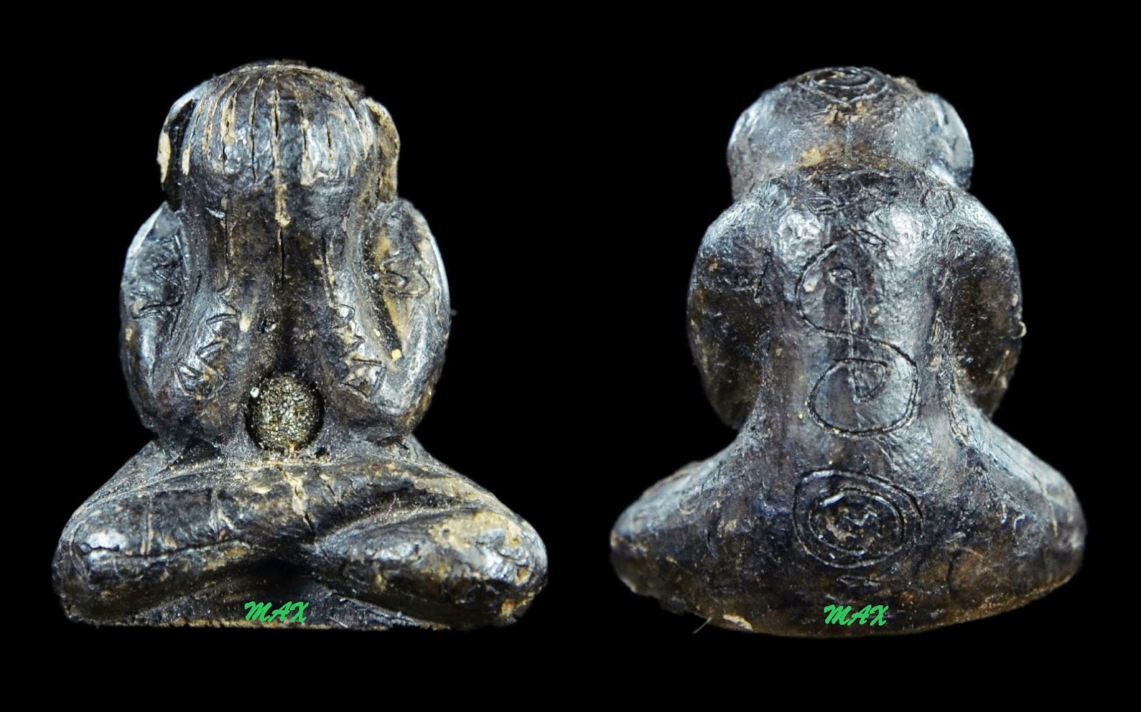 Maxamulet Collection: Phra Pitta Long Phor Dam Wat Mai Naparam BE2538