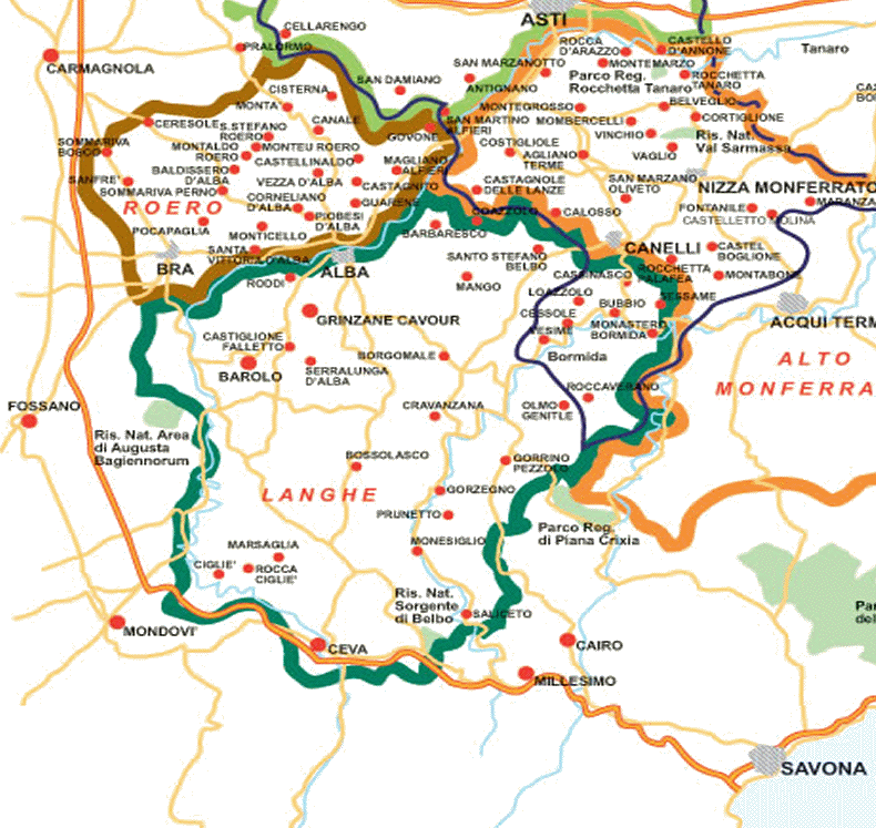 BACCO PER BACCO ITALIA: Langhe e Roero, colline di Qualità