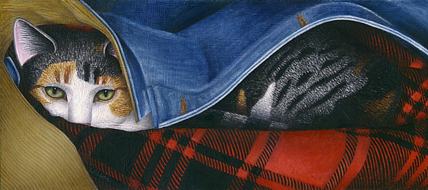 Historia y evolución de la pintura artística : Arte con gatos creativas ...