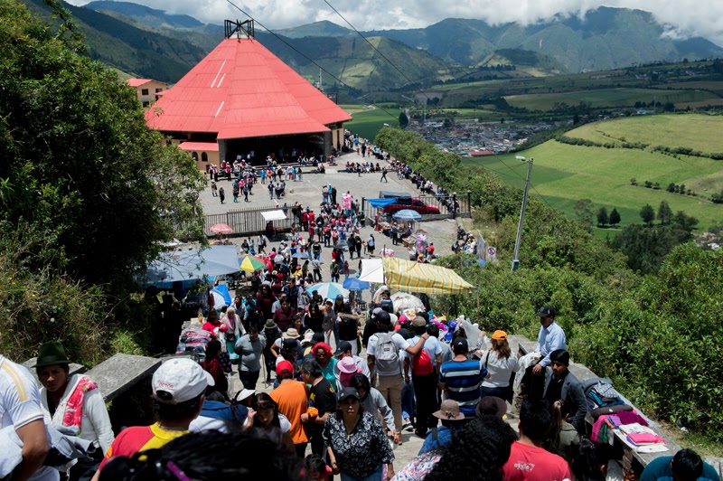 ECUADOR, un hermoso país Andino: - Santuario de La Virgen del Cinto ...