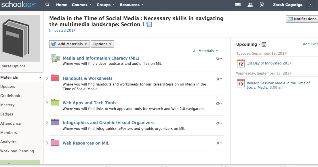 School Librarian in Action: Schoology is Learning With Rex Digital