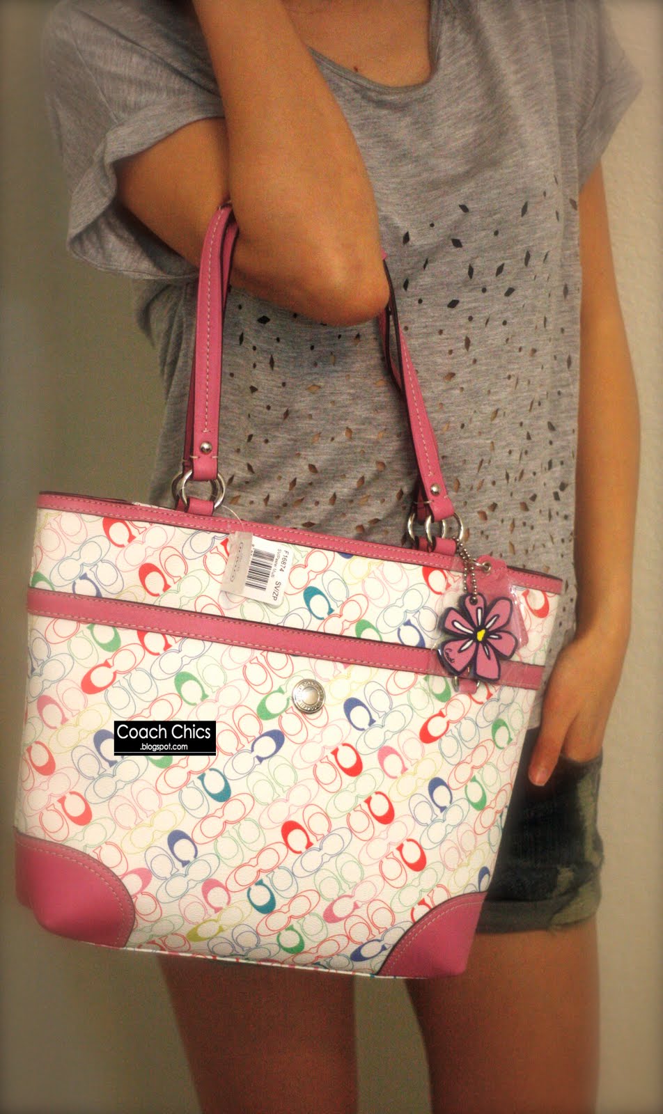 Coach Chics: Fashion in Spring- New Released Coach Chelsea Multicolor Tote