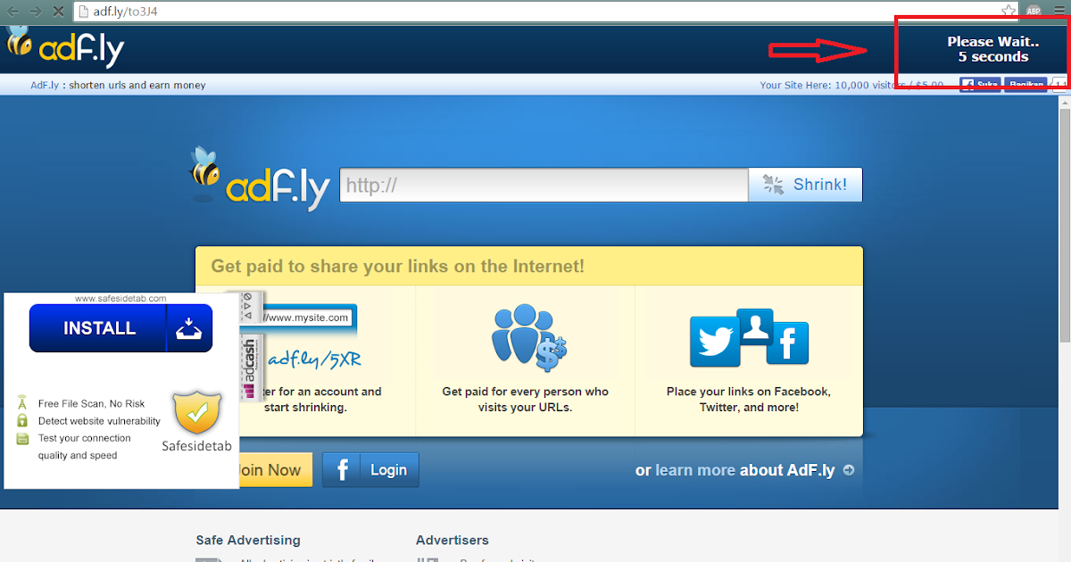 Cara Melewati AdFly di PC Maupun Handphone ~ GARAP TUGAS