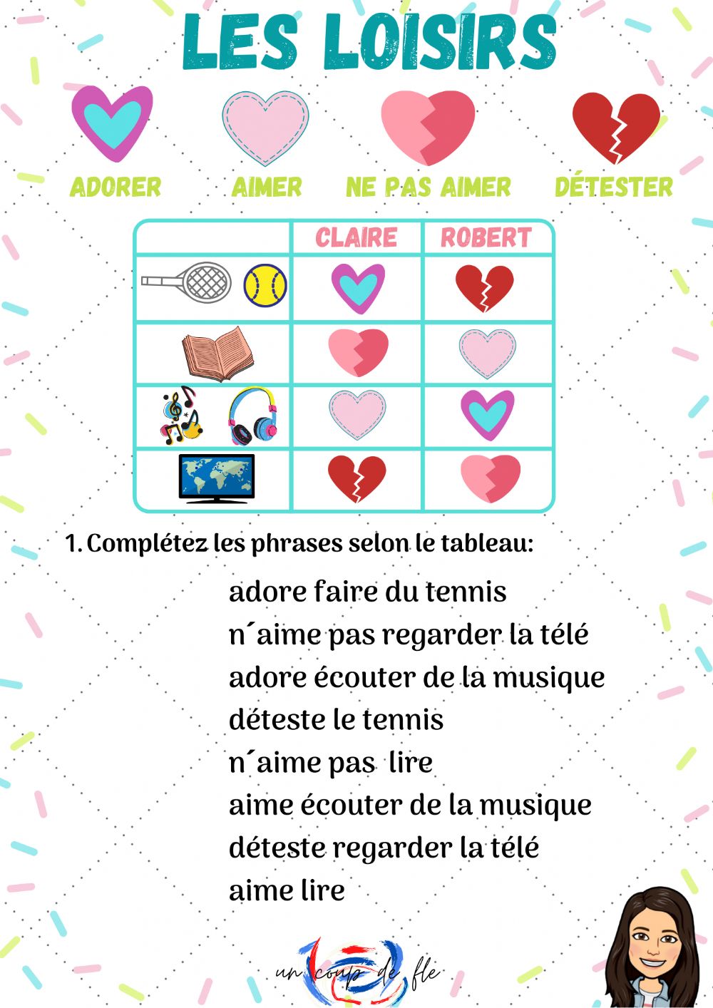 Blog de Français: LES LOISIRS.