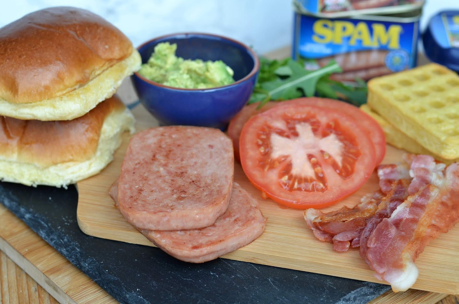 The Crazy Kitchen: Breakfast SPAM®️ Burger {& a GIVEAWAY} #AD