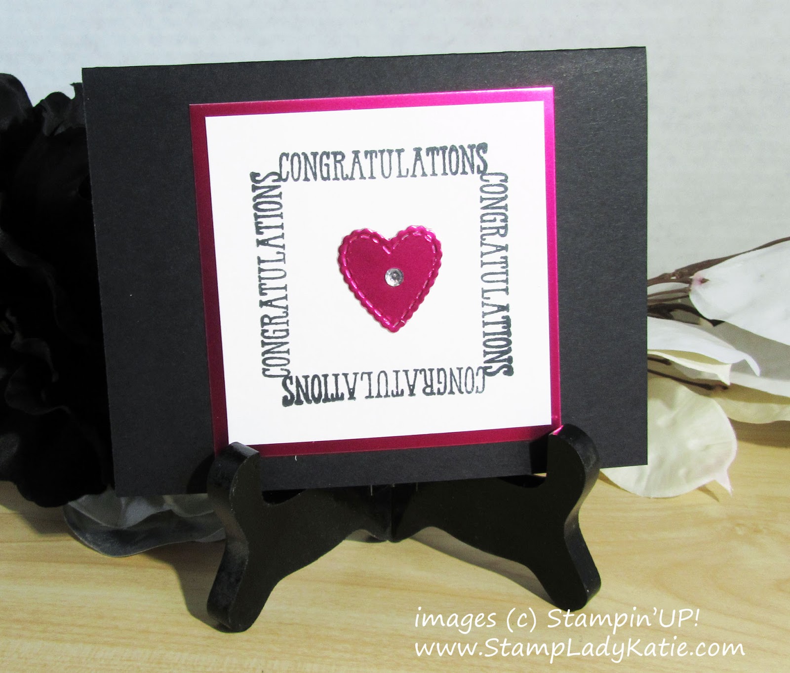 StampLadyKatie.com: Well Said Sentiment Frame