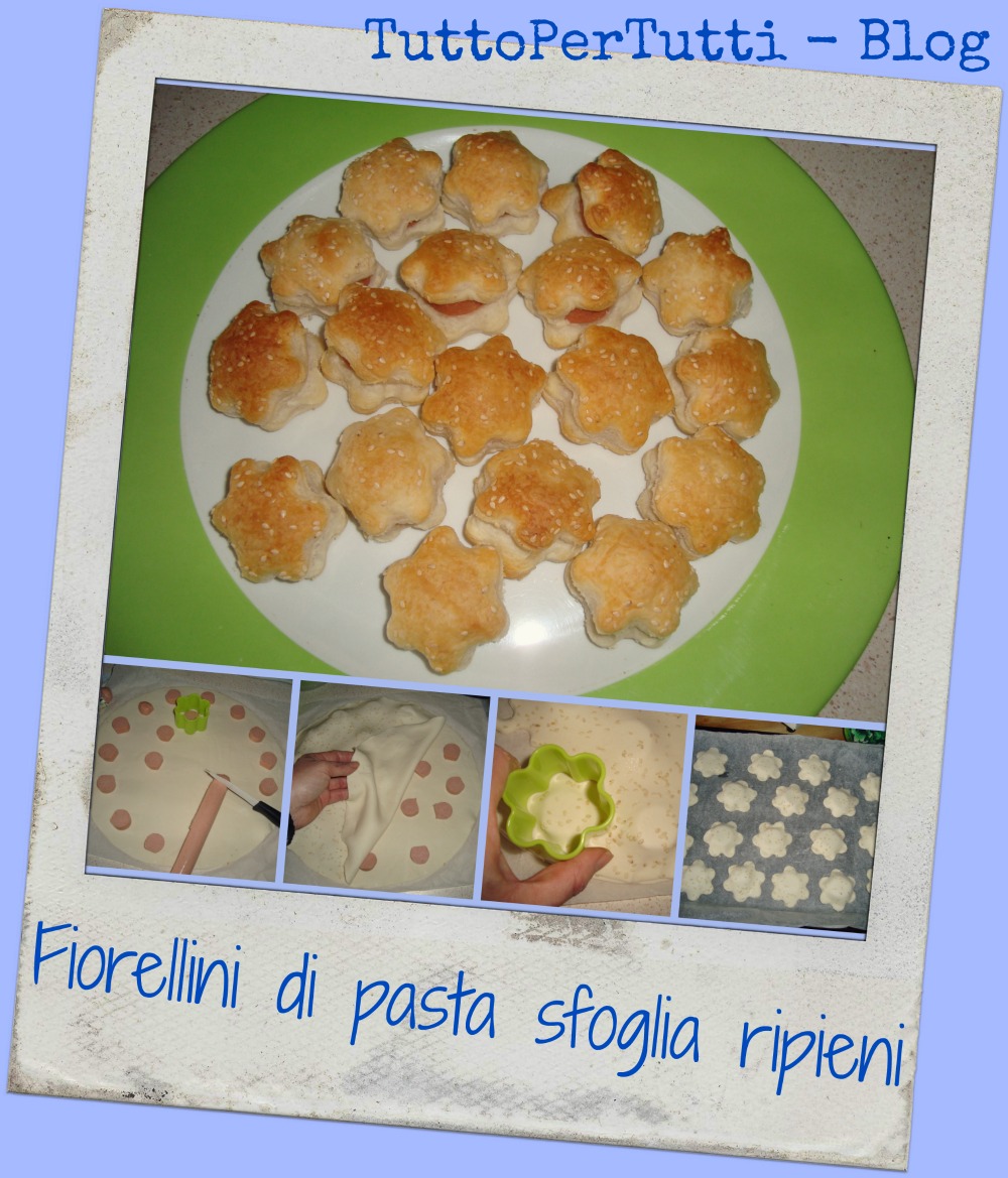 TuttoPerTutti: FIORELLINI DI PASTA SFOGLIA RIPIENI