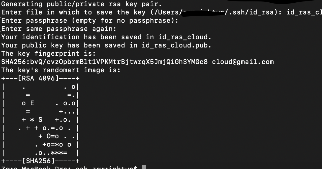 Github SSH Connection setup
