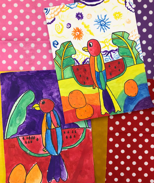 Hispanic Heritage Month- My Frida Kahlo Lesson