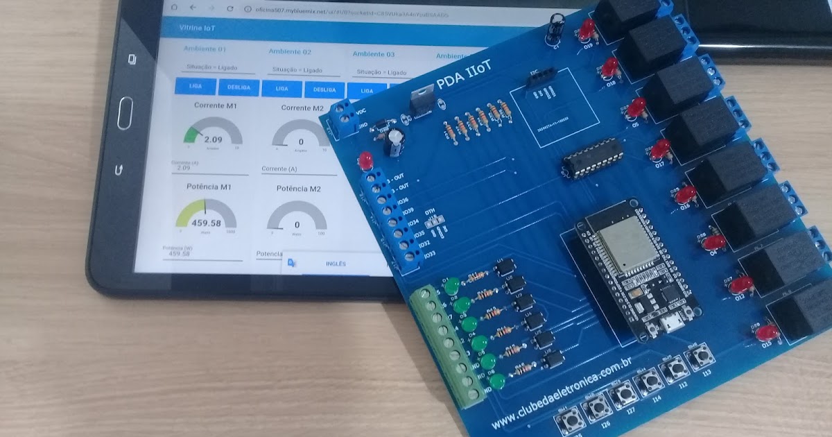 Placa de Desenvolvimento a aplicação para IIoT
