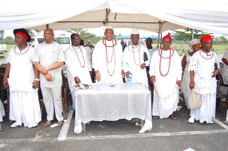 Photos: The body of late Patriarch of the Ibru family, Olorogun Michael ...