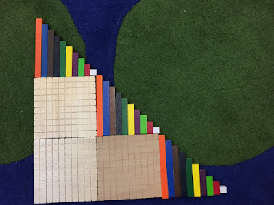 Authentic Inquiry Maths: Build a staircase pattern